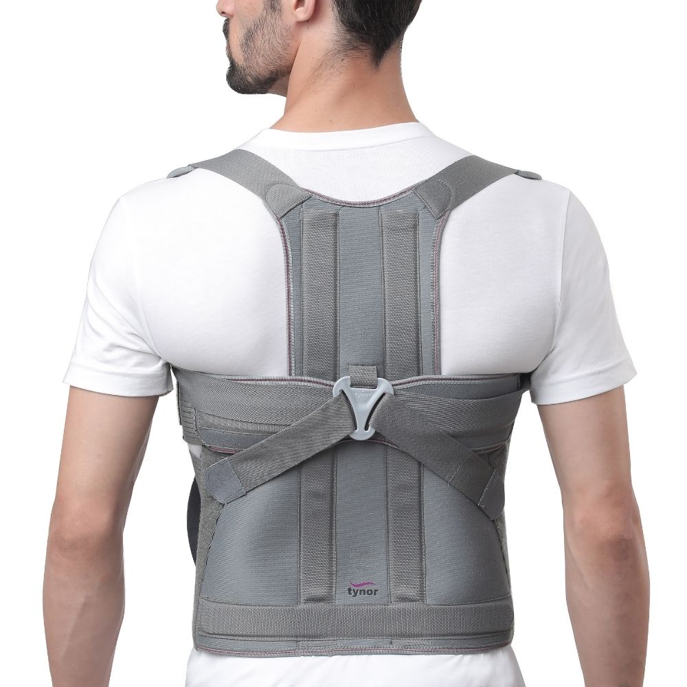 Tynor Taylor’s Brace Long, Grey, 1 Unit - FitMax