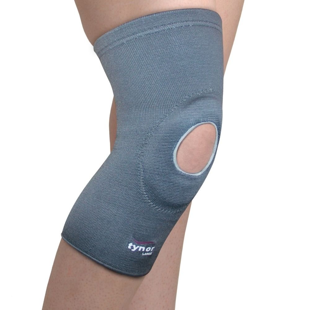 Tynor Knee Cap Open Patella, Grey, 1 Unit - FitMax
