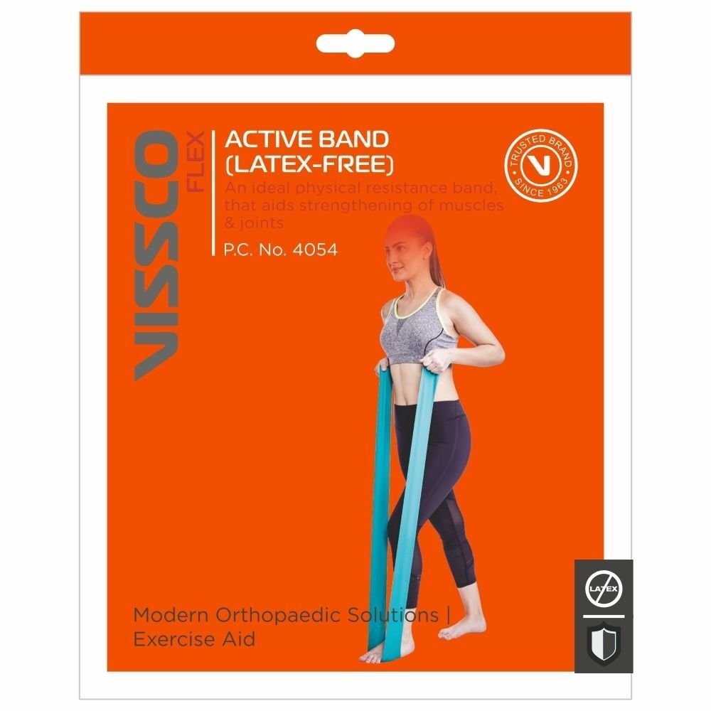 Buy Vissco Active Band – Physical Resistance Bands For Strengthening Of ...