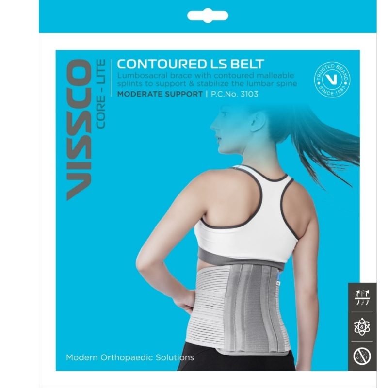 Buy Vissco Contoured Lumbo Sacral Belt - FitMax