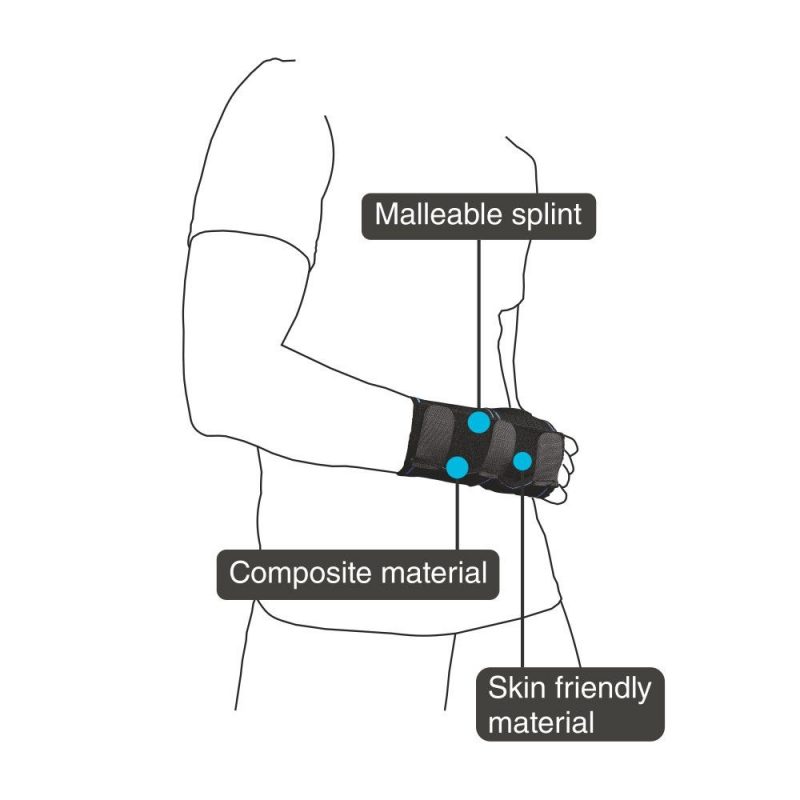 Vissco Elastic Wrist Splint - FitMax